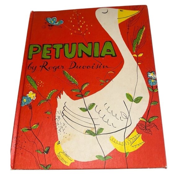 Toys | Vintage 195 Petunia By Roger Duvoisin Weekly Reader Childrens ...